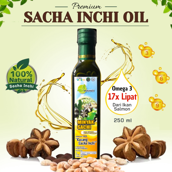 minyak sacha inchi original 250 ml minyak kacang sacha inchi vitamin E ...