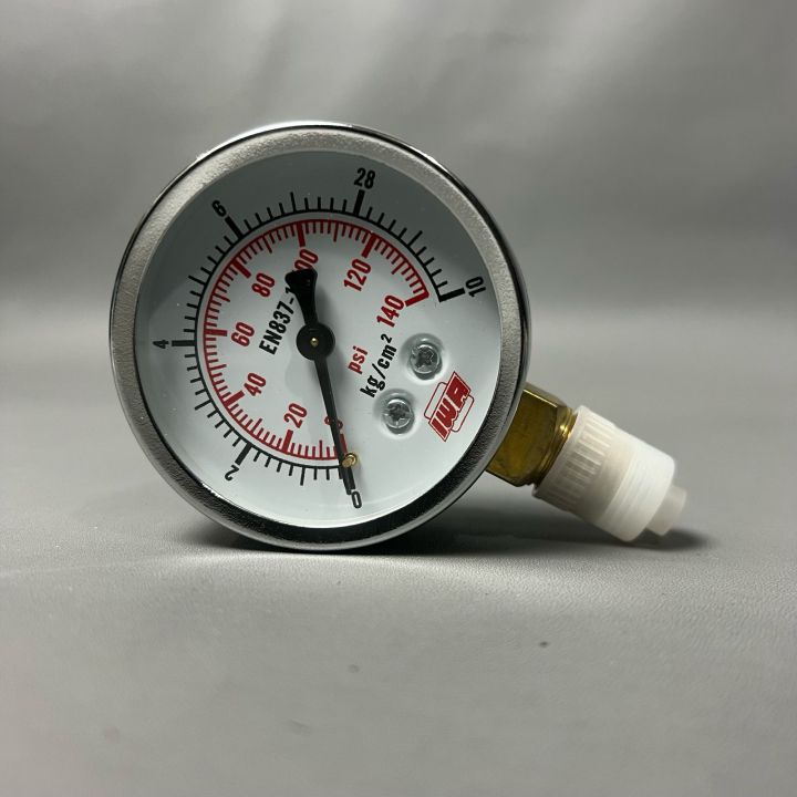 Csl Manometer Pressure Gauge 63 mm 10 Bar Alat Ukur Tekanan Psi NEW ...