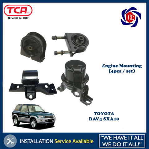 Toyota RAV4 SXA10 TCA Engine Mounting SET (4pcs) | Lazada