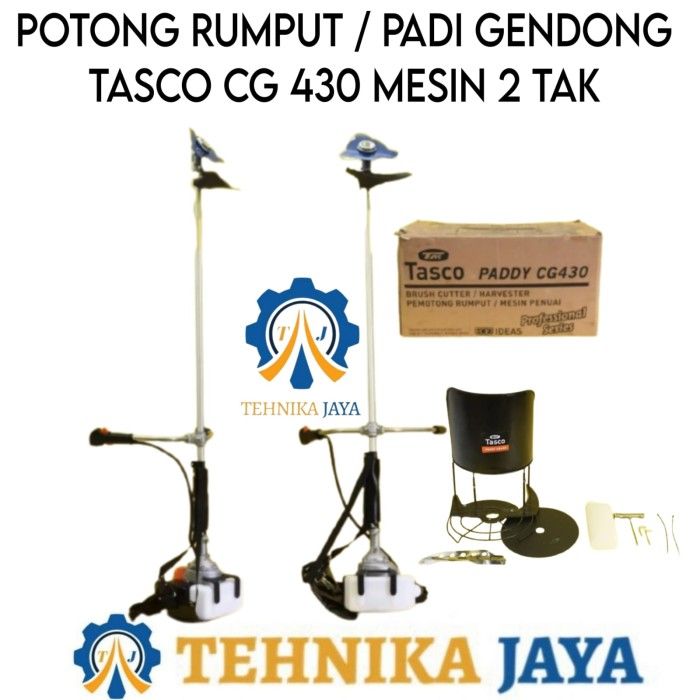Mesin Pemotong Padi 2 Tak TASCO CG 430 Paddy Reaper 42.7cc | Lazada ...