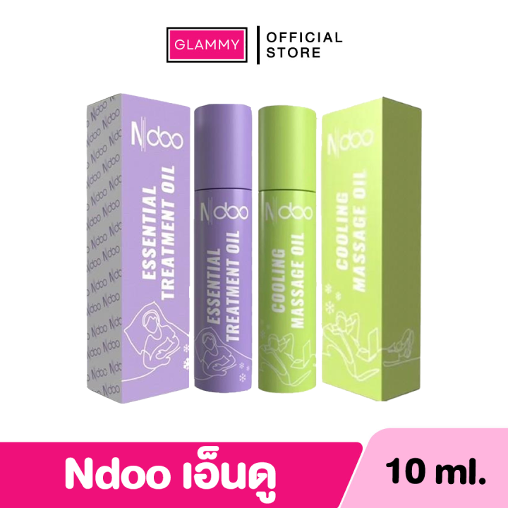 โฉมใหม่!! Ndoo เอ็นดู ลูกกลิ้ง บรรเทาปวด ไมเกรน สมุนไพรแก้ปวด เจลไมเกรน ปวดหัว คอ บ่า ไหล่ คลาย ...