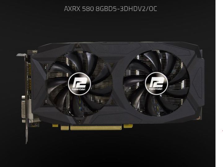 การ์ดจอ PowerColor AMD Radeon RX 580 Red Dragon | Lazada.co.th