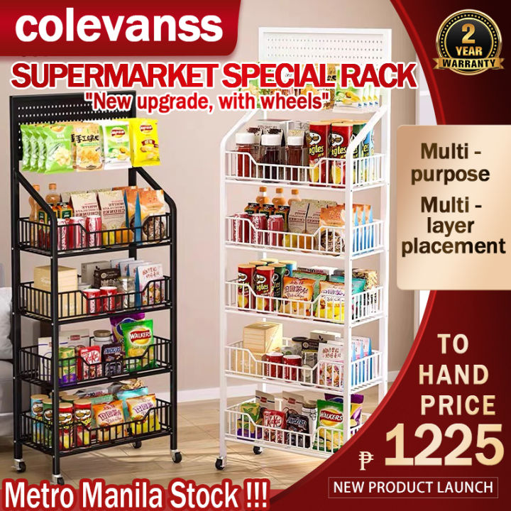 Supermarket snack shelf beverage small food toy display stand ...