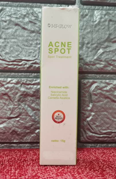 MS GLOW ACNE SPOT TREATMENT (15g) | Lazada