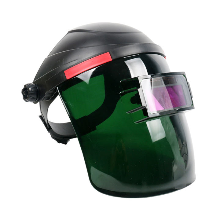 NANWEI Safety Hat Solar Head-mounted Ammoon Head-mounted Helmet Welder ...