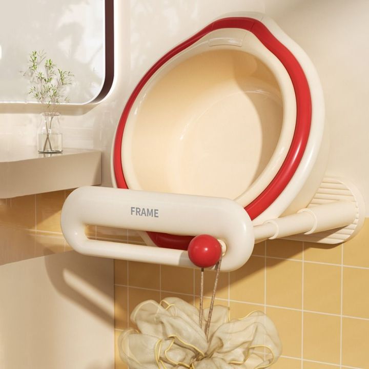 NAIRI Adjustable Telescopic Washbasin Rack Save Space Wall Mounted ...