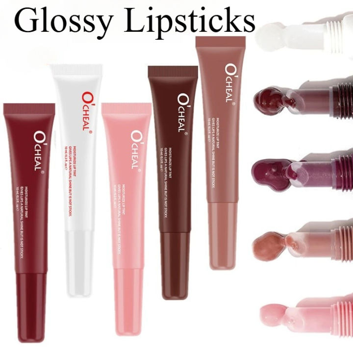 Water Light Dudu Lipstick Mirror Liquid Lip Gloss Lip Shiny Liquid ...