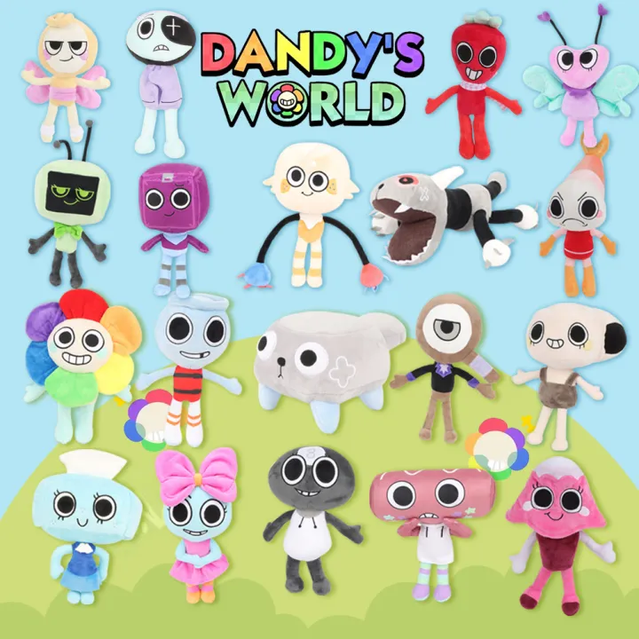 Dandys World Plush pebble plushie Cute Dandy World Scrap Stuffed Horror ...