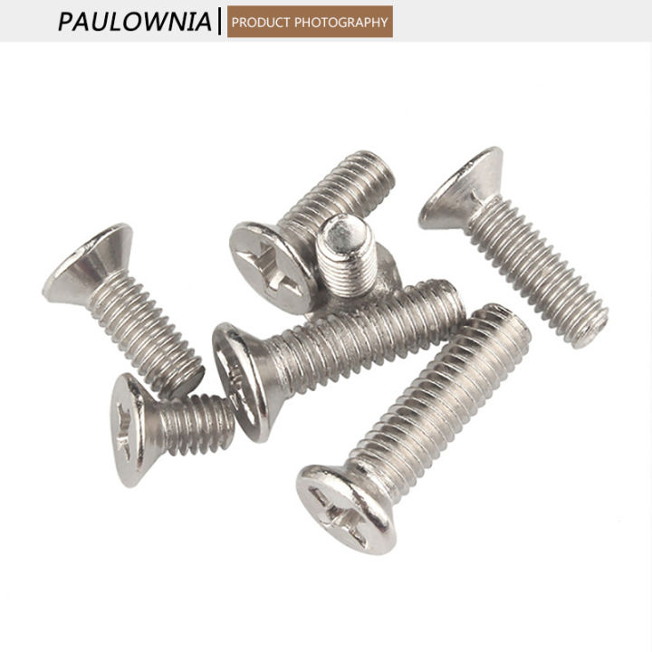 Countersunk Head Phillips Screw Cross Recessed Machine Screw Phillips ...
