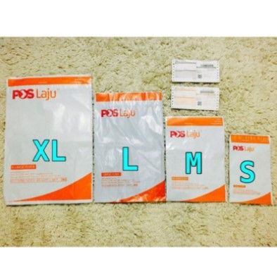 poslaju flyer parcel with pocket large extra large ready stock | Lazada