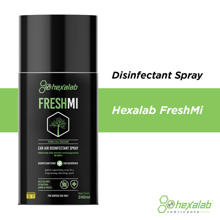 Hexalab FreshMi Car Air Disinfectant Multi Surface Spray Odor Removal ...