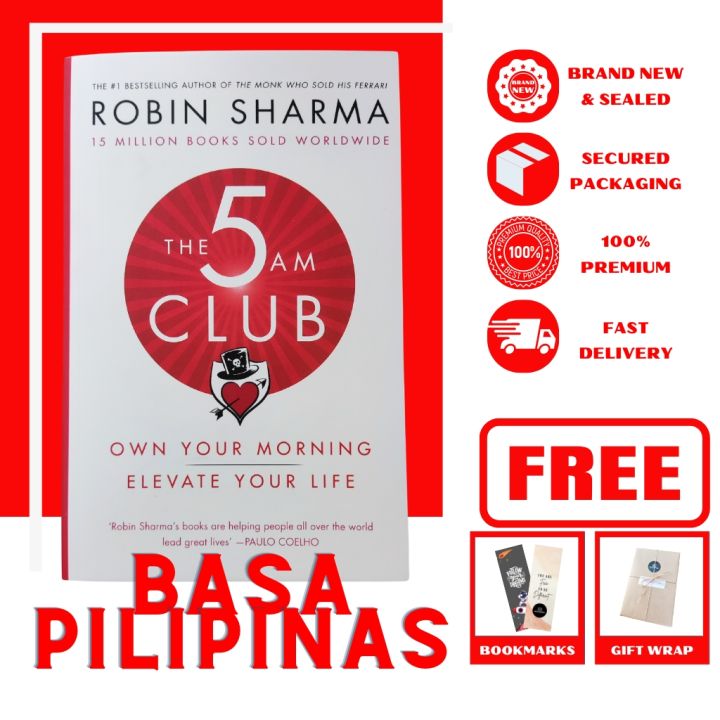 Premium: The 5 AM Club by Robin Sharma | Basa Pilipinas | Lazada PH