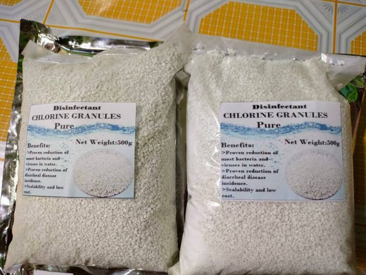 CHLORINE GRANULES(PURE Disinfectant)500g | Lazada PH