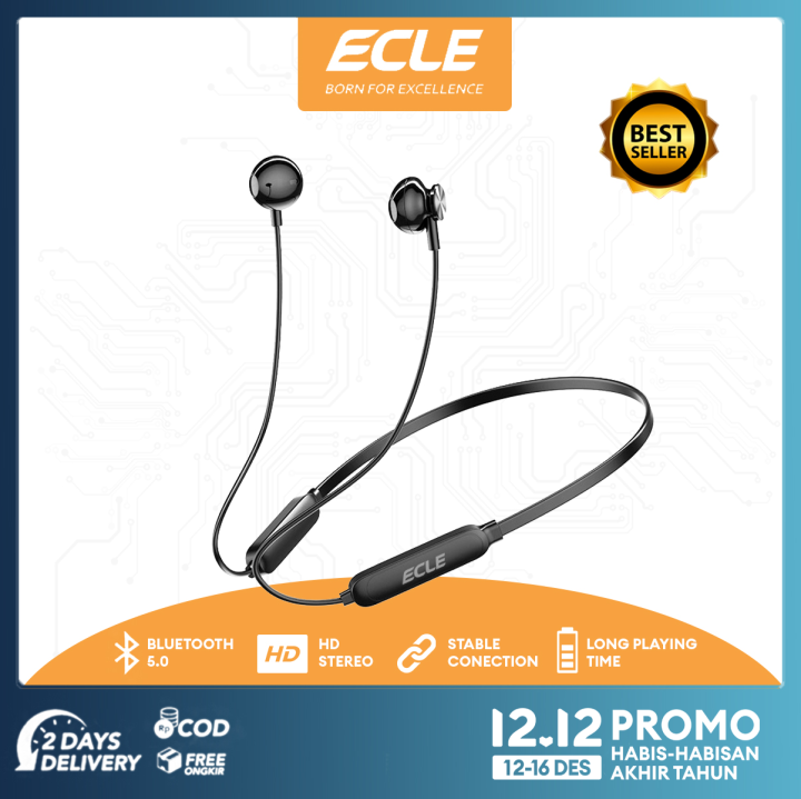 ECLE Premium Sport Headset Earphone Bluetooth - in-ear Extra Bass ...