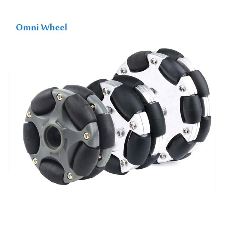 【CW】 Metal Omni wheel 58MM 82MM Robot ROS Omnidirectional Sports Wheel ...