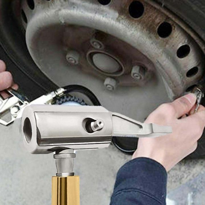 JHKJF Copper Tyre Inflator Clip Compressor Tyre Valve Adapter Inflator ...