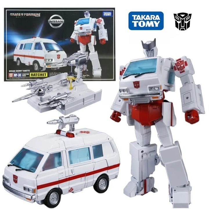 Takara Tomy Transformers Masterpiece MP-30 Ratchet 12Cm Original Action ...