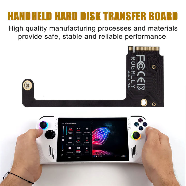 PCIE4.0 For Rog Ally SSD Memory Card Adapter Converter Transfer Board ...