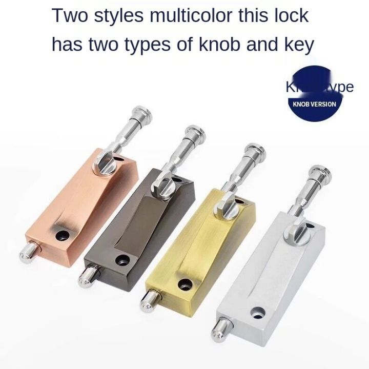 Heavy Duty Spring Latch Metal Lock Barrel Bolt Loaded Latch Hasp ...
