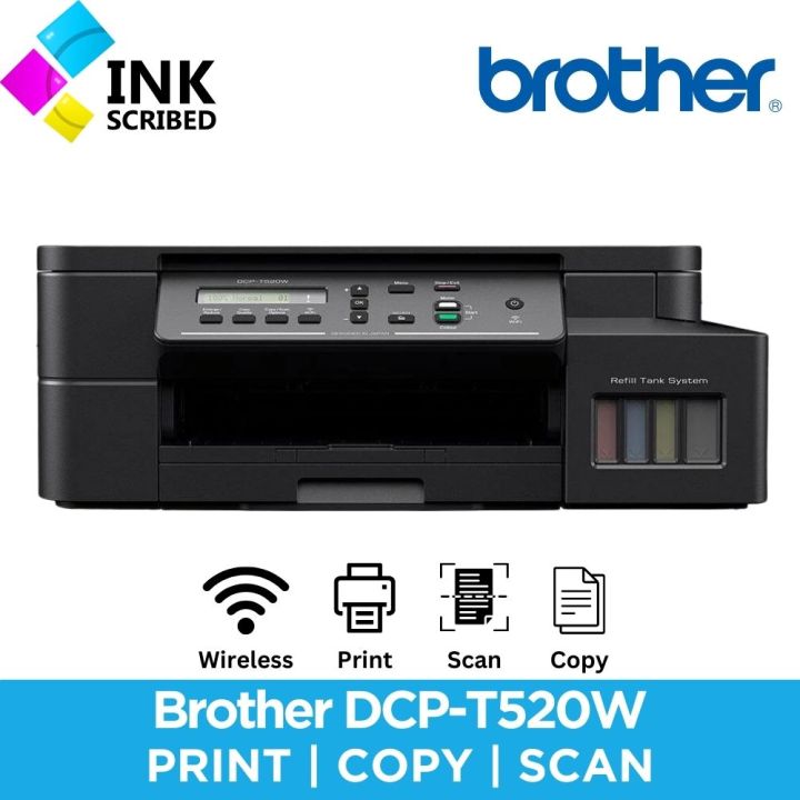 Brother DCP-T520W Brand New Multifunction (Print, Copy, Scan, Wifi w ...
