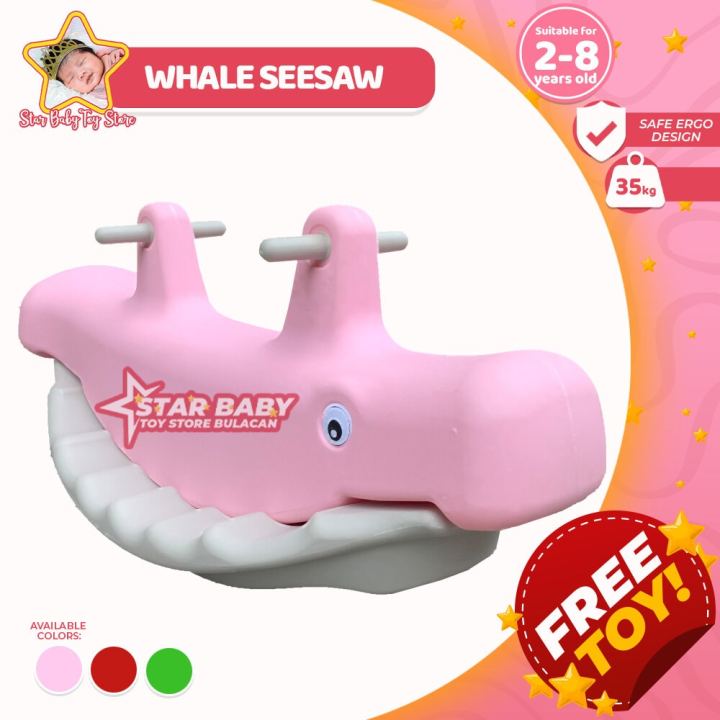 Star Baby Toy Store Whale Kids Seesaw Playground Rocker | Lazada PH