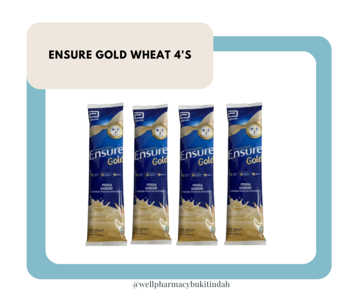 ENSURE GOLD WHEAT 4'S | Lazada