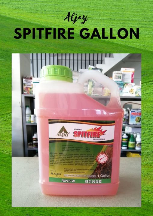 SPITFIRE 480SL Glyphosate Herbicide 1gallon | Lazada PH