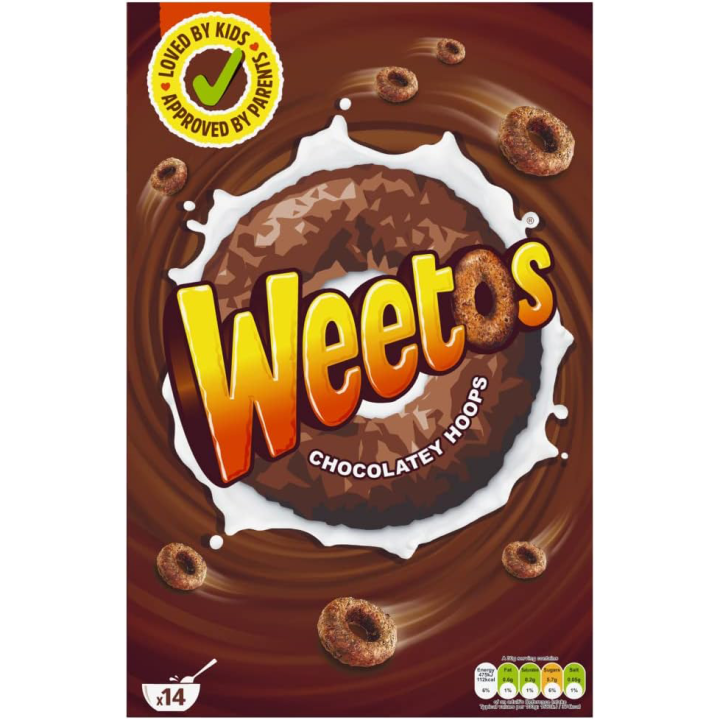 Weetabix Weetos Chocolatey Hoops วีทบิค โอ๊ต ซีเรียล ช็อกโกแลต 420g ...