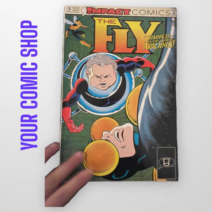 Fly 5 Published Dec 1991 by Impact Written by Len Strazewski, with art ...