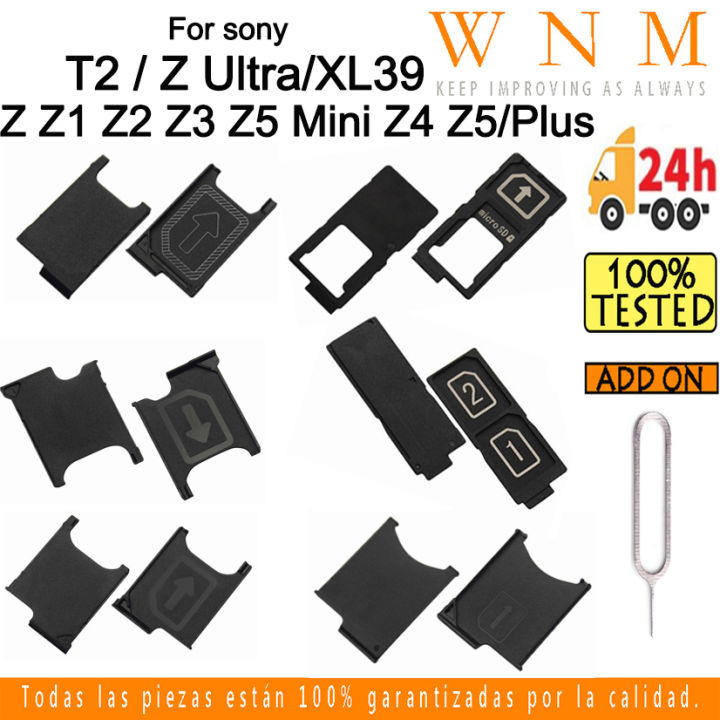 For Sony Xperia Z Z1 Z2 Z3 Z4 Z5/Plus T2 Z Ultra / XL39 Sim Card Tray ...