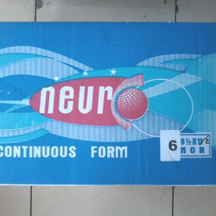 Continuous Form 91/2 x 11 6ply NEURO/NCR/Kertas Komputer/Continuos Fom ...