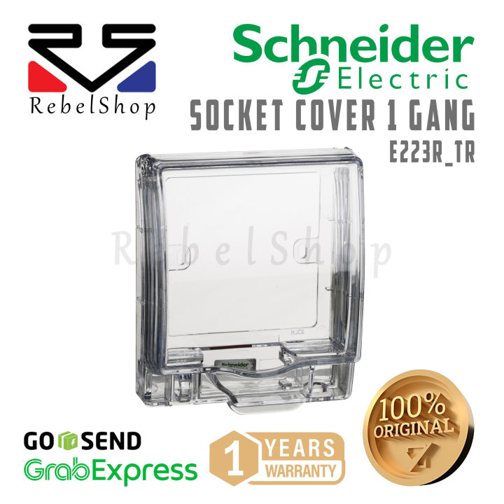 Schneider Cover Socket Kavacha Weatherproof IP55 Transparan - E223R TR ...