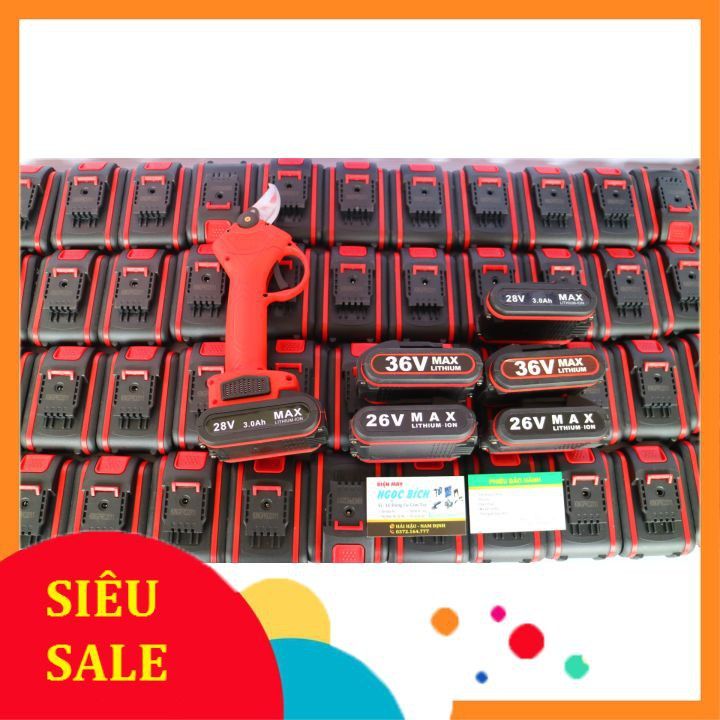 [Pin Trâu] Pin 36V Kéo Cắt Cành Cây Mẫu Năm 2021(PIN HITACHI 36V ...