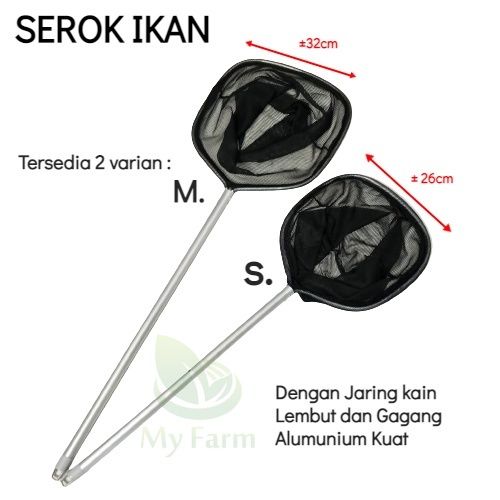 Seser / Serokan Jaring Ikan Besar Kain Strimin Lembut Halus Super Kuat ...