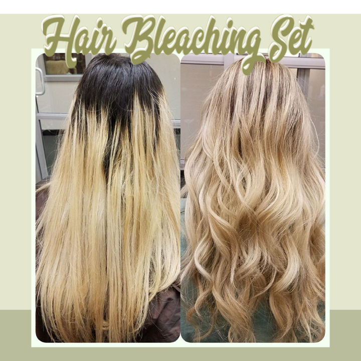3IN1 Hair Bleaching SET Premium Quality | Lazada PH