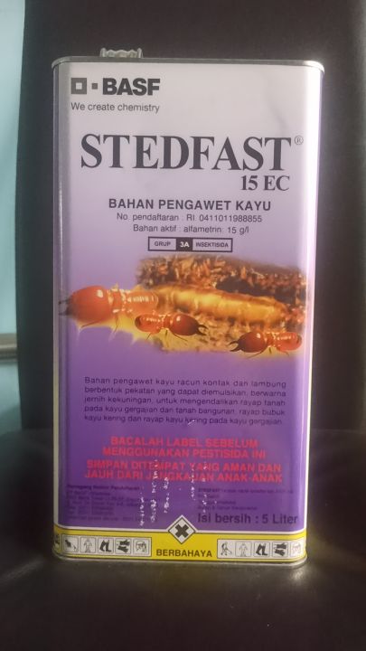 STEDFAST 15EC 5L Bahan Pengawet Kayu Anti Rayap | Lazada Indonesia