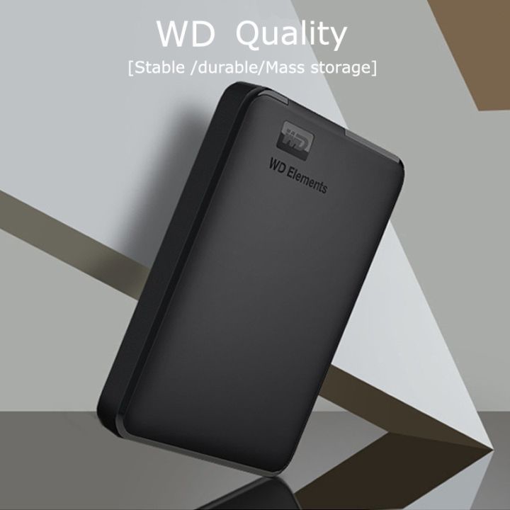ส่งจากกรุงเทพ WD 2TB USB 3.0 HDD 2.5 WD External hdd 2TB Portable Hard ...