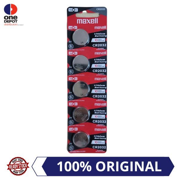 Maxell CR2032 Lithium Coin Battery | Lazada