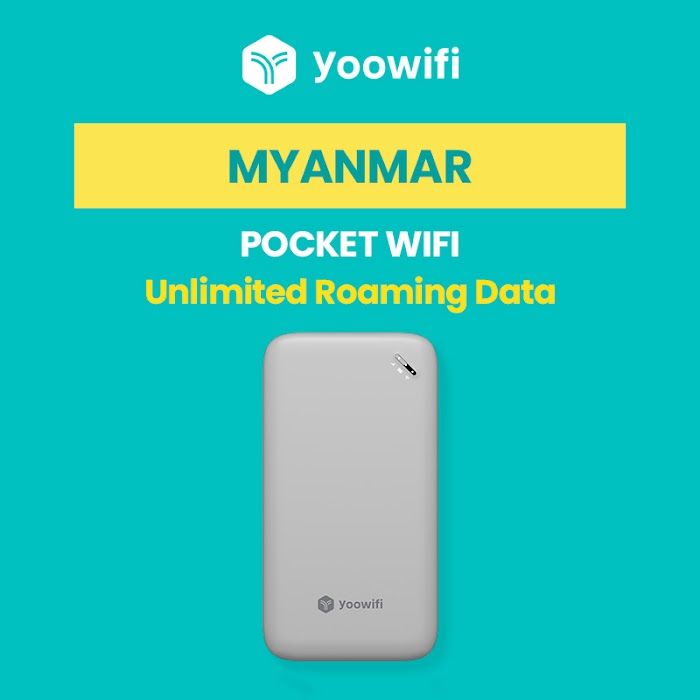 [Yoowifi] Myanmar 4G WiFi Rental Unlimited Data for Travel (Redeem By email) | Lazada Singapore