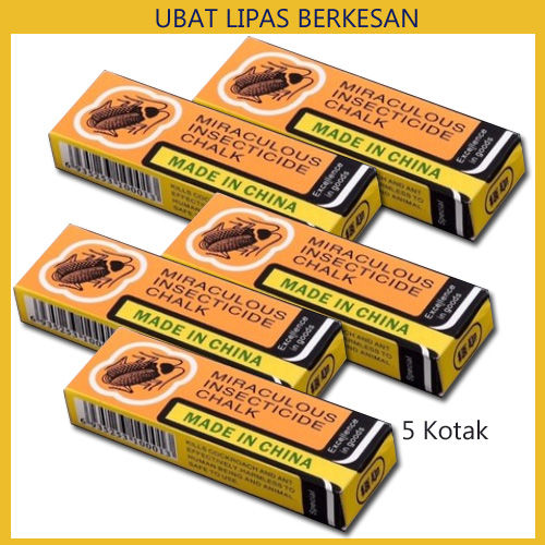 INSECTICIDE CHALK FOR COCKROACHES, ANTS, BED BUG, LICE (5 BOX) | Lazada