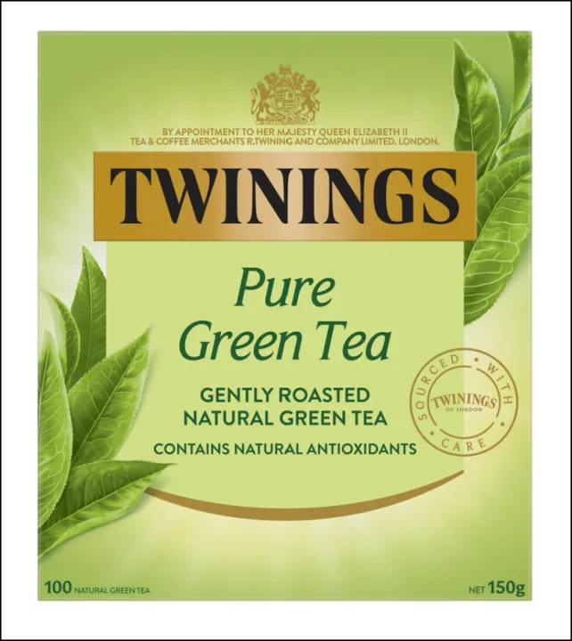 Twinings Pure Green Tea 100 Tea Bags - Expiry Date 05-Aug-2027 | Lazada PH