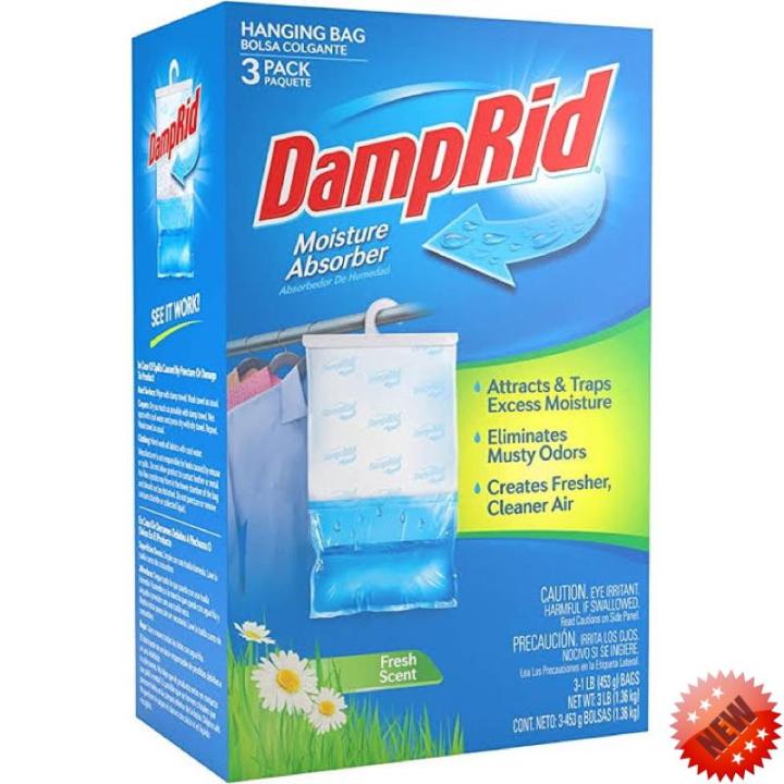 Damp Rid Hanging Bag Moisture Absorber Dehumidifier | Lazada PH