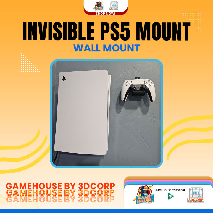 Gamehouse by 3DCorp PS5 Standard (phat) Invisible Wall Mount | Lazada PH