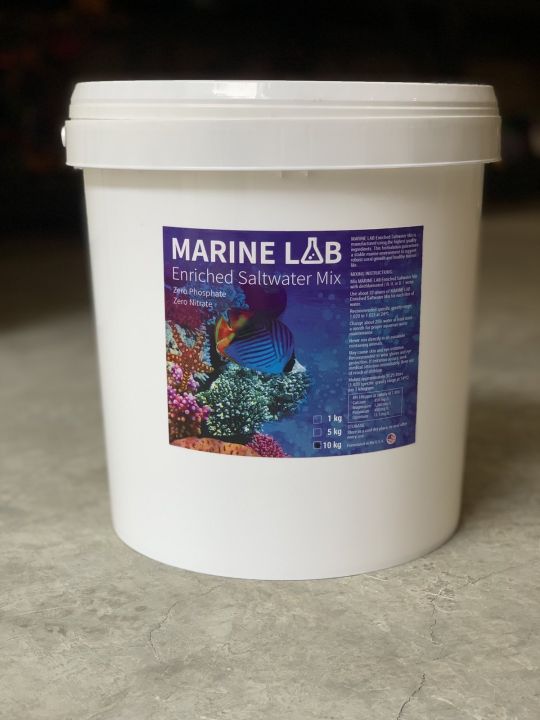 Marine Lab ENRICHED Saltwater Mix USA 10 Kgs | Lazada PH
