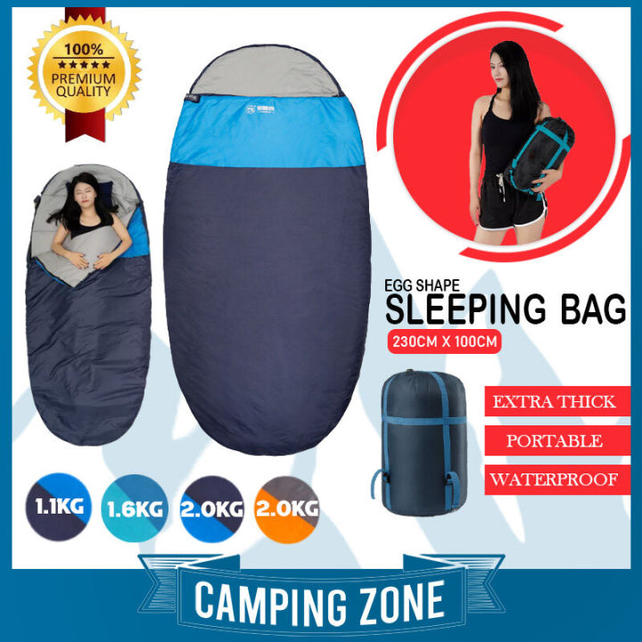 Extra Large camping Extra Thick 9cm sleeping bag lightweight Sleeping ...