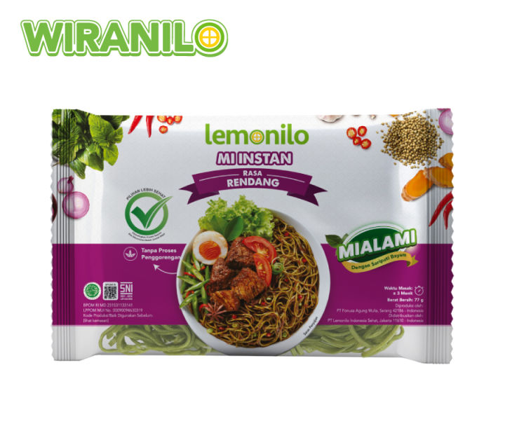 Lemonilo Mie Instan Goreng Rasa Rendang / Lemonilo Rendang | Lazada ... Lemonilo Mie Instan Goreng Rasa Rendang / Lemonilo Rendang | Lazada ...
