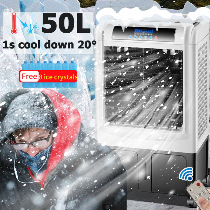 【Free 4 Big Ice Crystals】Changhong 40L Air Cooler Mobile Air ...