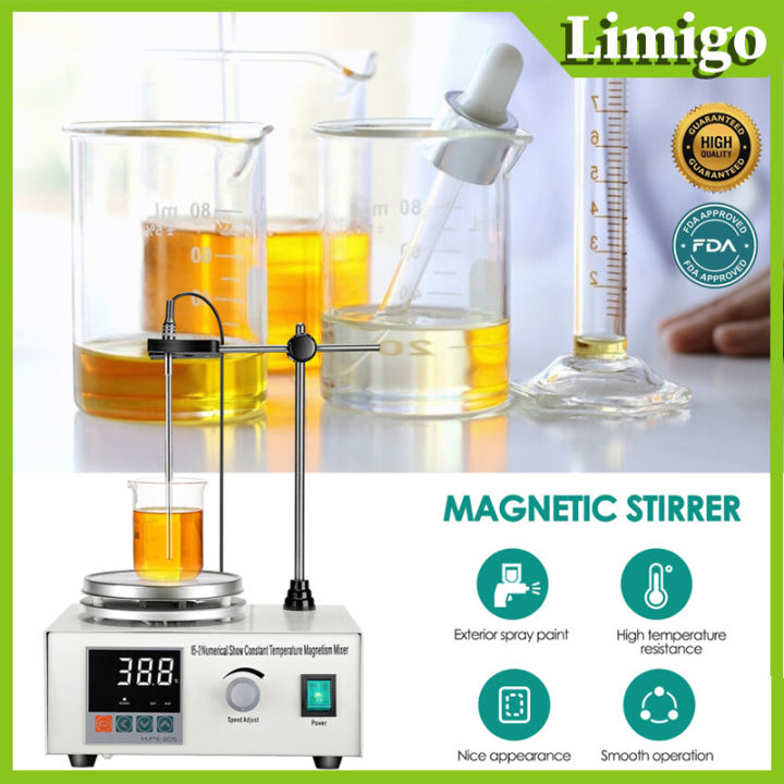 【Ready Stock】200W 1000ML Magnetic Stirrer Magnet Stirrer with Digital ...