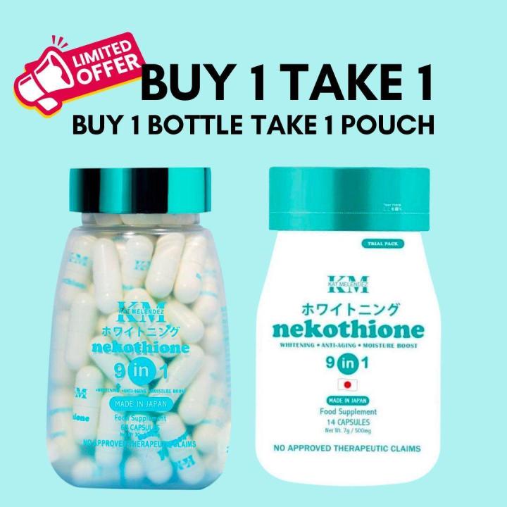 Nekothione Supplement 9-in-1 by Kath Melendez Glutathione Capsules ...