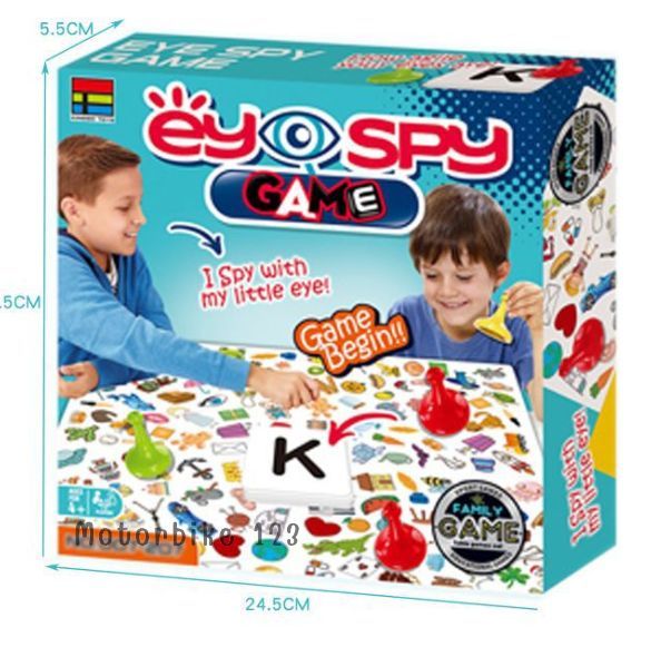 พร้อมส่ง บอร์ดเกมส์ เกมส์กระดาน Eye spy game ประลองความไว เล่นได้สูงสุด ...